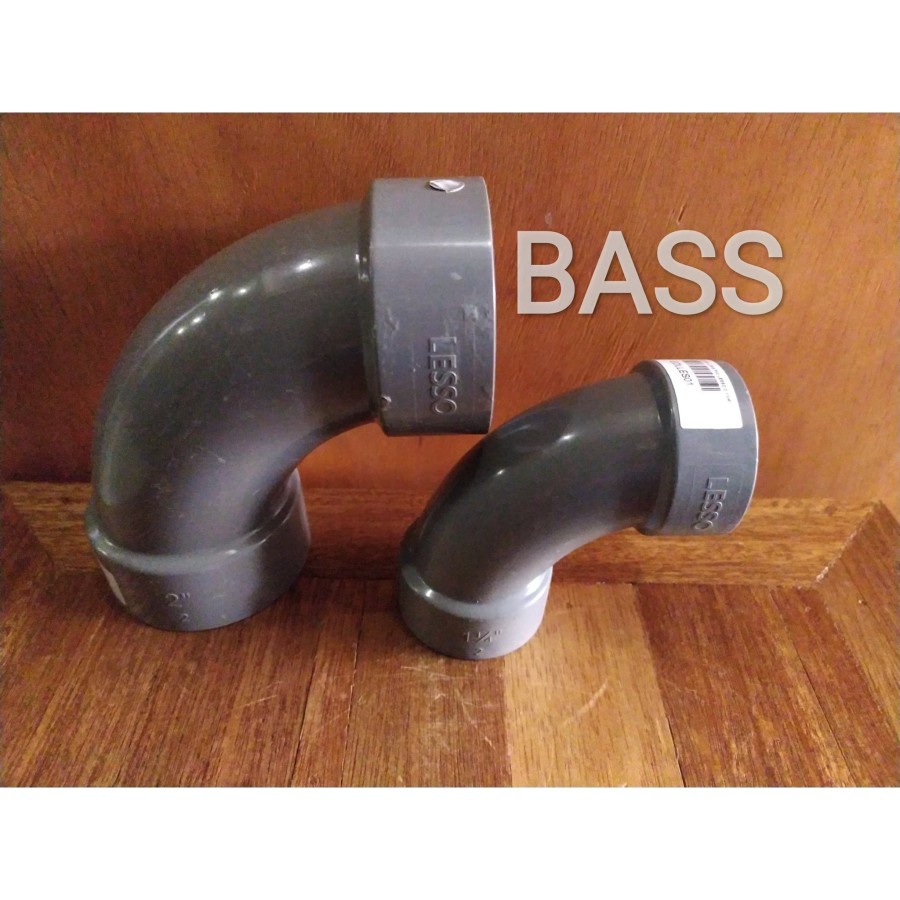 Pvc Elbow 3" inch Long LESSO D 90* Knee Keni Connection Fitting ...