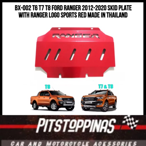 BX-002 T6 T7 T8 FORD RANGER 2012-2020 Skid Plate with Ranger Logo ...