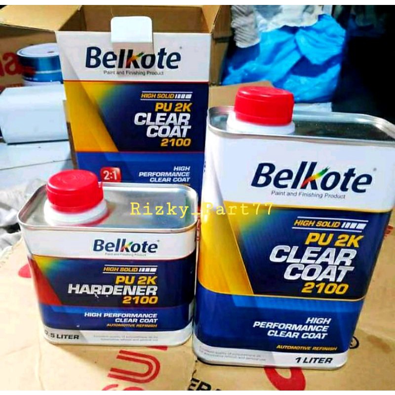 Clear COAT BELKOTE 2100 PU 2K Varning | Shopee Philippines