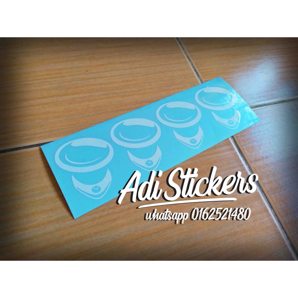 Sticker 4 throttle untuk 4age blacktop silvertop 20v sticker oracal ...