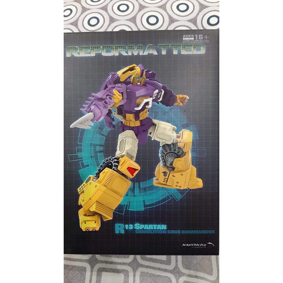 Transformers Mastermind Creations MMC Spartan Impactor TF | Shopee ...