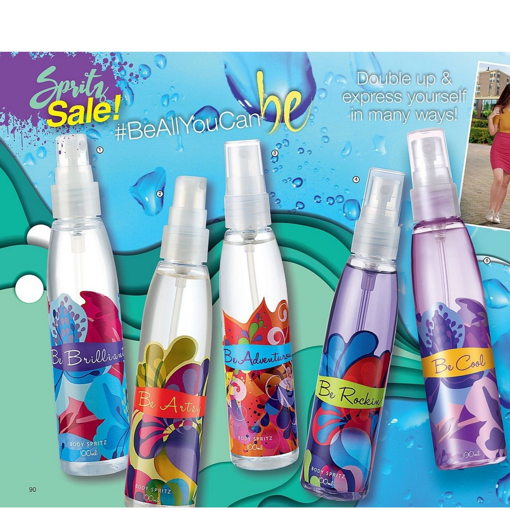 Avon cologne Be Body Fritzes body spray be cool be stylish be rockin be ...