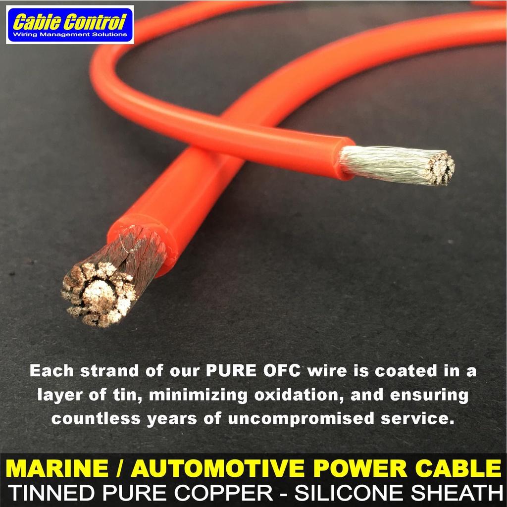 Cable Control MARINE / AUTOMOTIVE Power Cable Tinned OFC , Power Cable ...