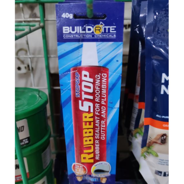 Buildrite 40g Rubberstop Flexible Rubber Sealant SACHET (Much Better Sa ...