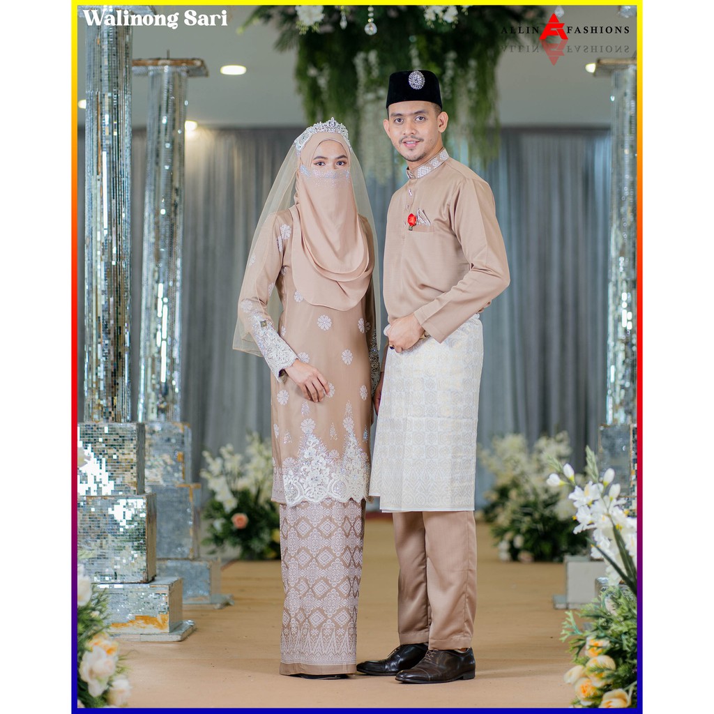 Set Of NIKAH / Building Module SONGKET WALINONG SARI + Clothing ...