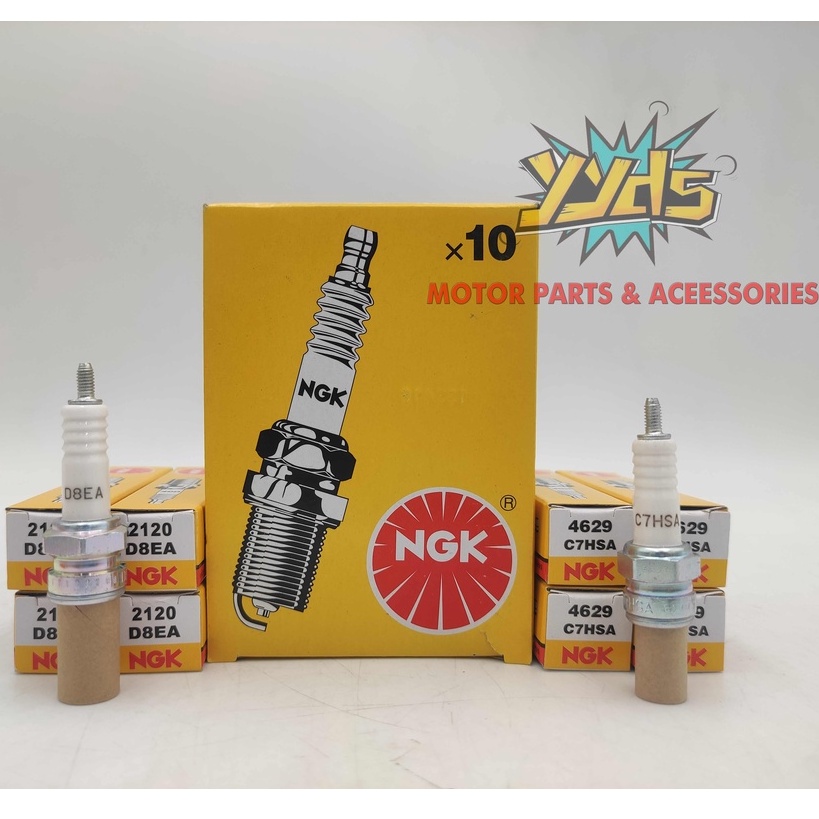 Ngk Spark Plug C7Hsa D8Ea For Motorcycles Auto | Shopee Philippines