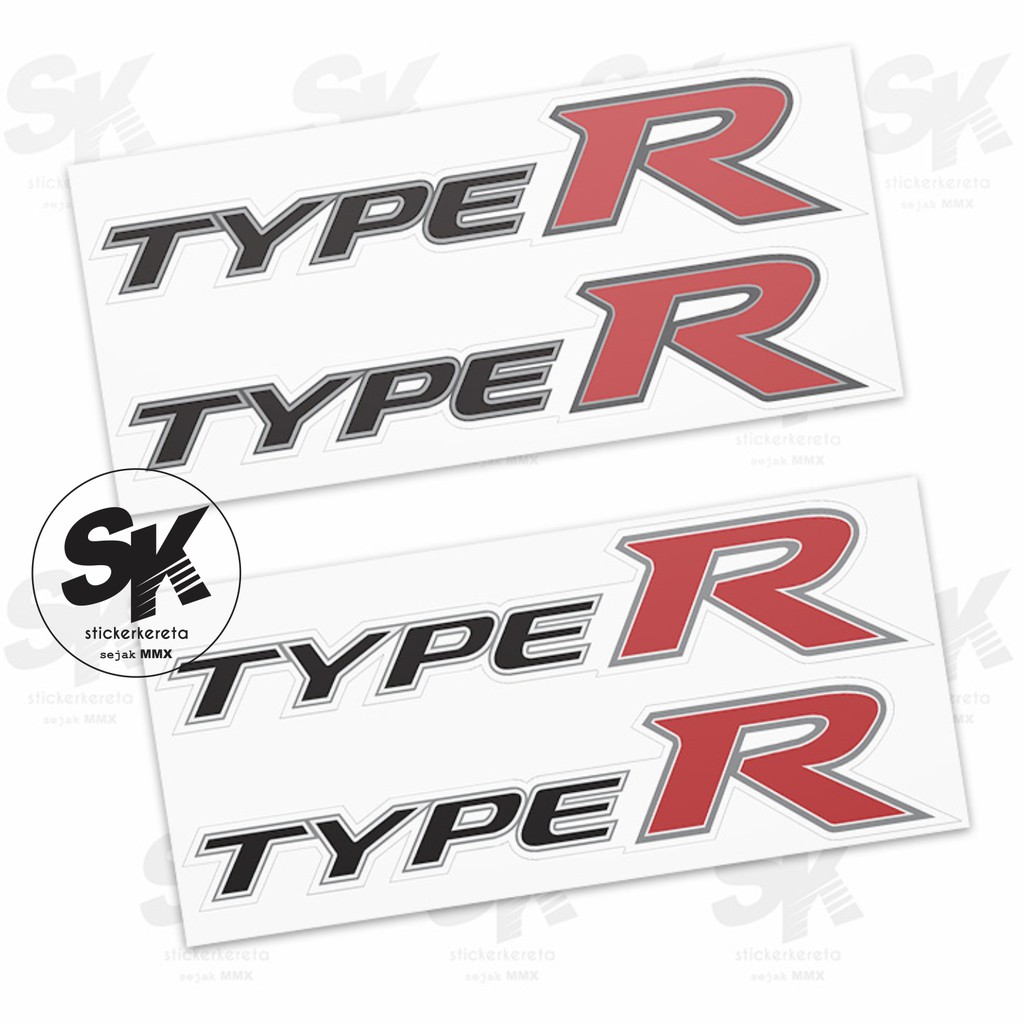 Honda Civic FD Type R Sticker Vinyl | Shopee Philippines