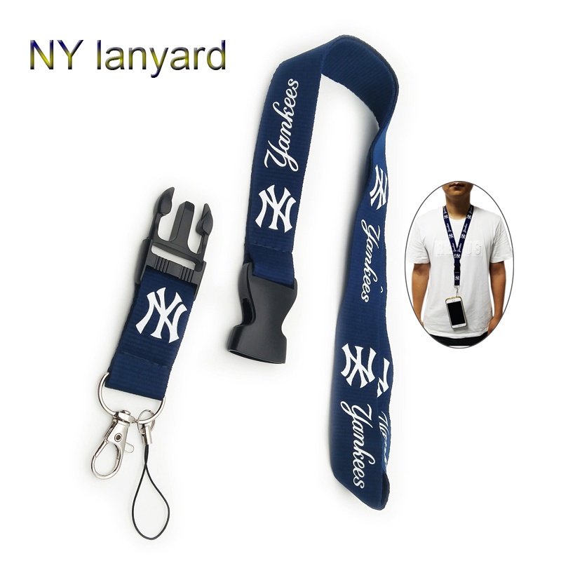 Yankee lanyard Neck lanyard with American baseball team logo printing ...