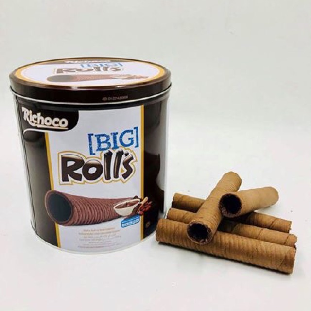 Richoco Big Rolls Wafer Rolls | Shopee Philippines