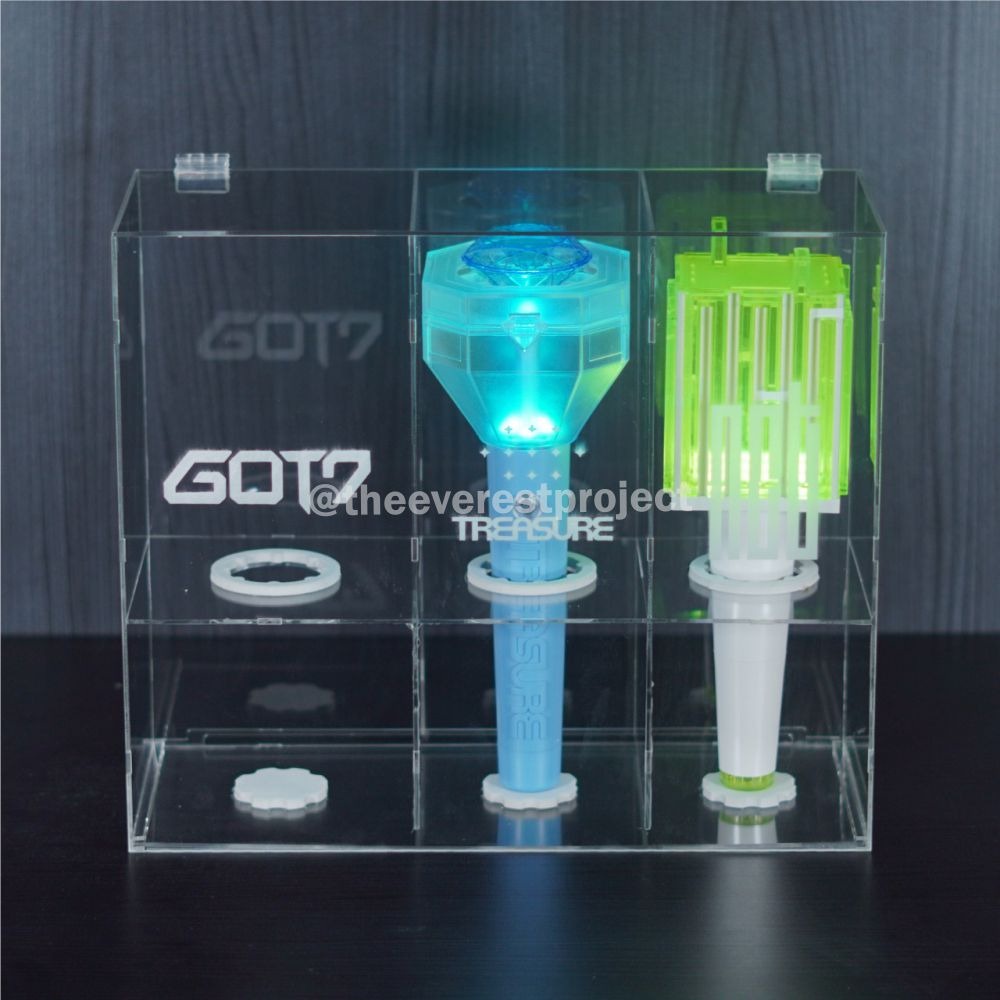 Lightstick GOT7 x TREASURE x NCT/Acrylic Lightstick Box/Join Lightstick ...