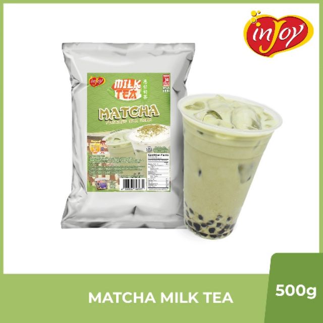 InJoy Matcha Milk Tea 500g | Shopee Philippines