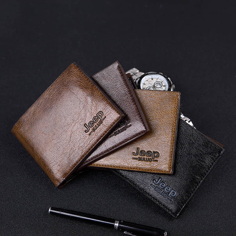 Pu Leather Korean Men's Wallet For Card Holder Many Compartment Men ...