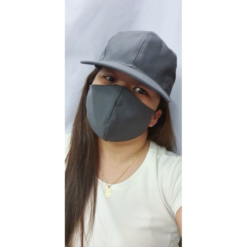 PLAIN CAP MASK (ADULT SIZE) | Shopee Philippines