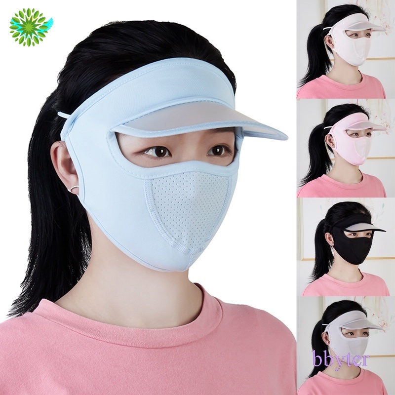 Bbyter Sun Protection Hat Women Ice Silk Sunhat UV Protection Sun Hat ...