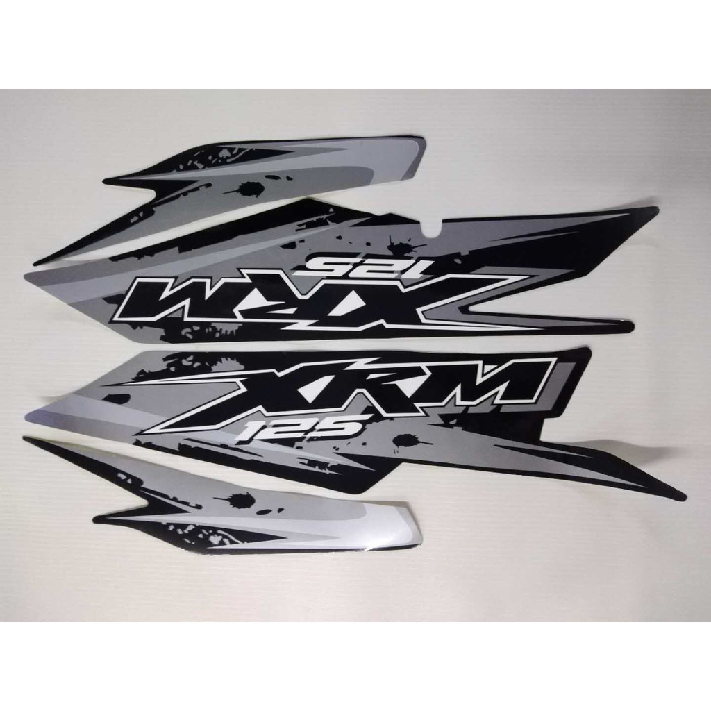 STICKER / DECALS FOR TMX COWLING,BATTERY COVER AND XRM FLARINGS ...
