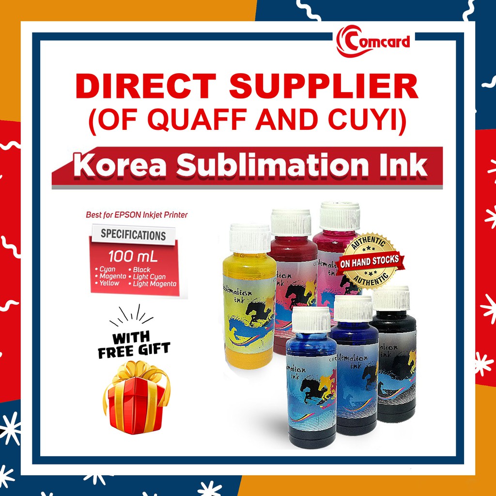 [100ml] CUYI 100ml Korea Sublimation Ink For Modified Printer Paper ...