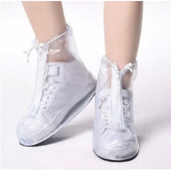 ZH011 Adult Waterproof Reusable Rain Shoe Cover PVC splash-proof Shoe ...