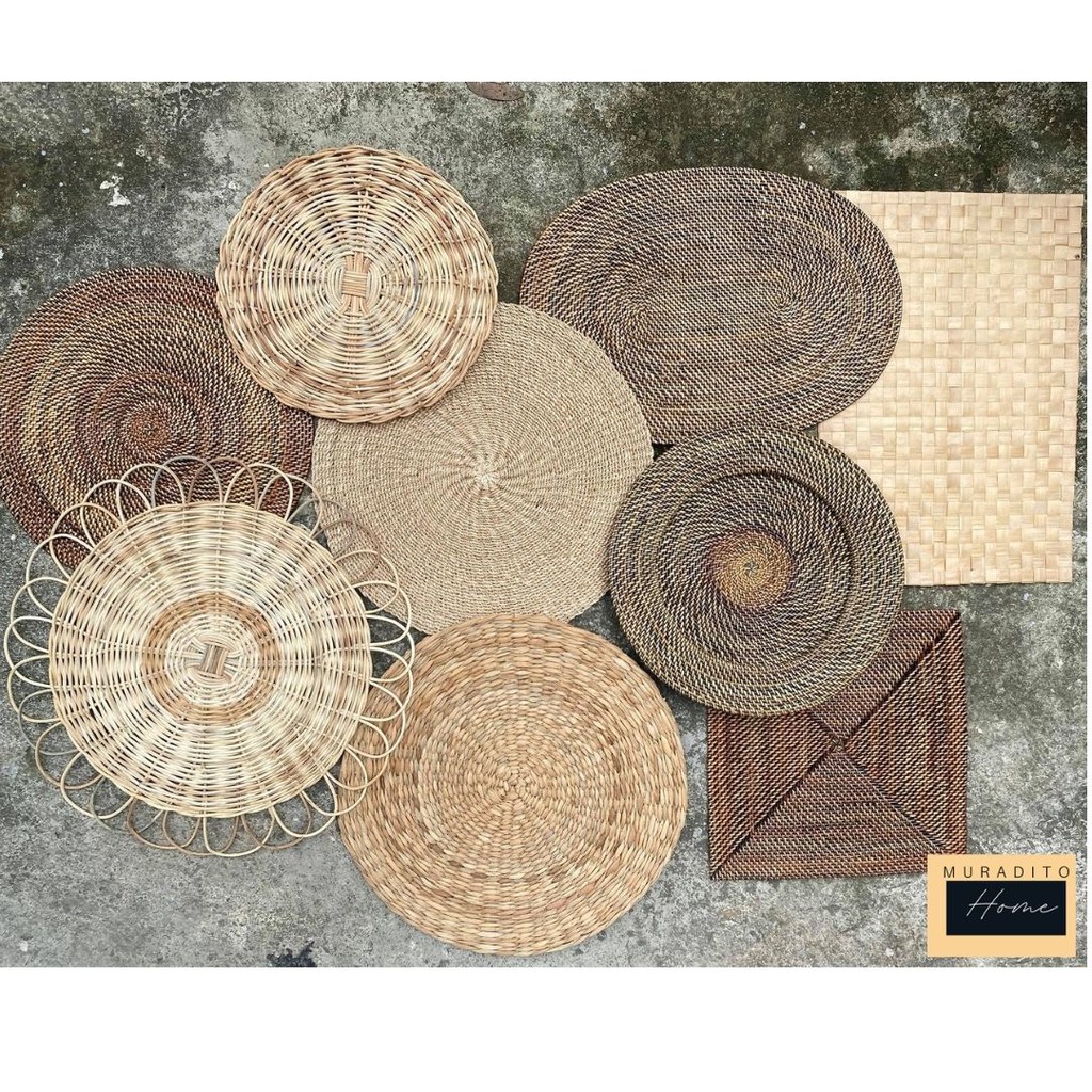 GAWANG PINOY Nito & Abaca Placemat | Shopee Philippines