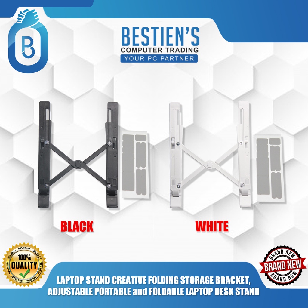 LAPTOP STAND CREATIVE FOLDING STORAGE BRACKET, ADJUSTABLE PORTABLE and ...