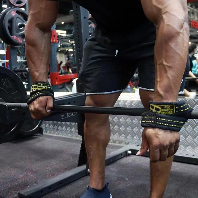 PR Figure 8 Lifting Straps For Weight Lifting, Competition Grade Wrist ...