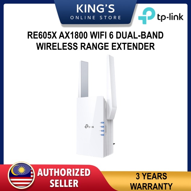 TP-Link RE605X AX1800 Onemesh AX Wi-Fi 6 Range Extender/Repeater/Access Point | Shopee Philippines
