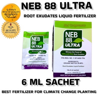 AGMOR INC. NEB 88 ULTRA ROOT EXUDATES | LIQUID FERTILIZER | (6ML SACHET ...