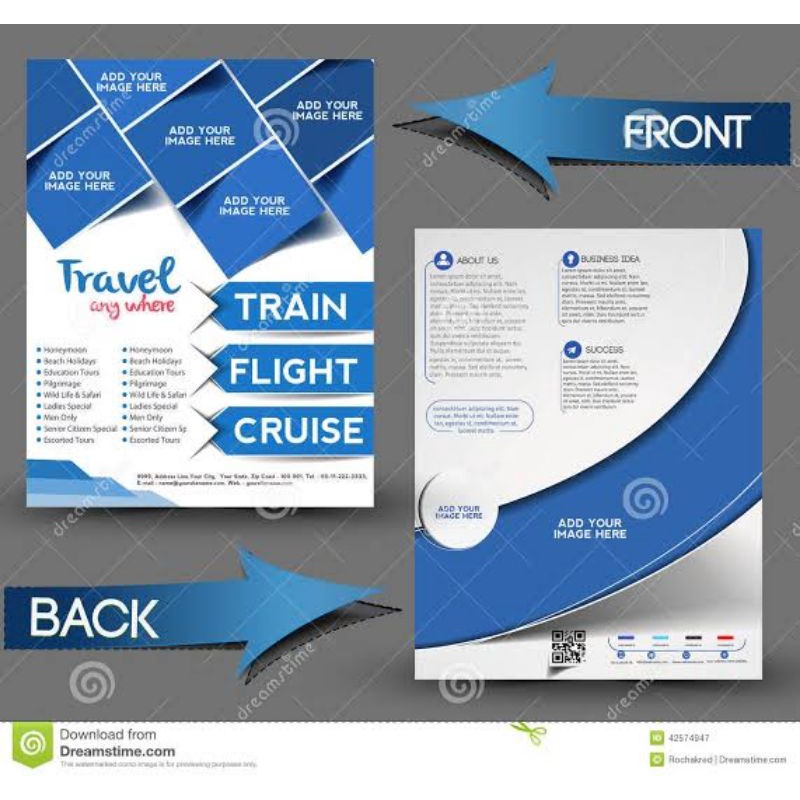 20/50/100pcs Customized Back to Back Flyers | Shopee Philippines