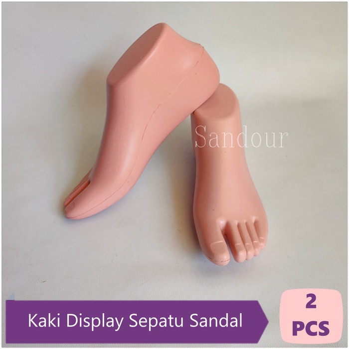 Pair Of Plastic Foot Mannequin Display Stand Shoes Sandals Mannequin ...