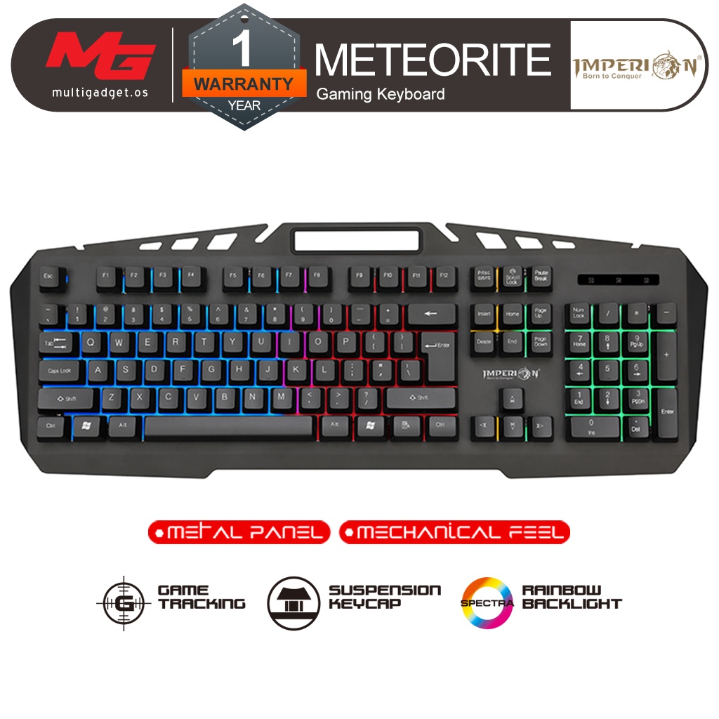 Imperion Meteorite Gaming Keyboard | Shopee Philippines