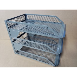 Metal Desk Tray 3 Layer Mesh type / Document Tray | Shopee Philippines