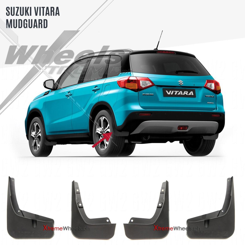 Suzuki Vitara 2018 to 2025 4pcs Mudguard / Mud Flaps / splash guard ...