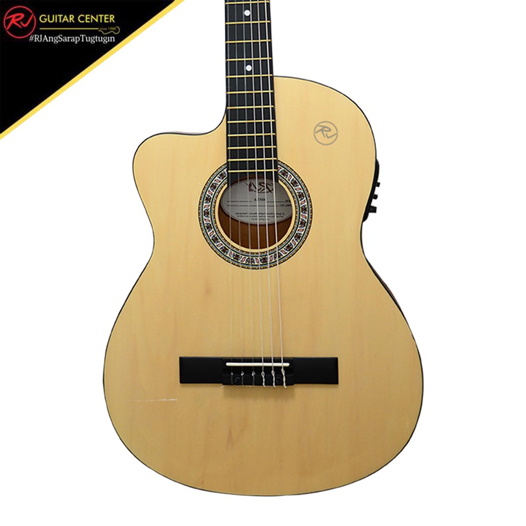 RJ Guitars - Deluxe Manila Left Handed (Natural) | Shopee Philippines