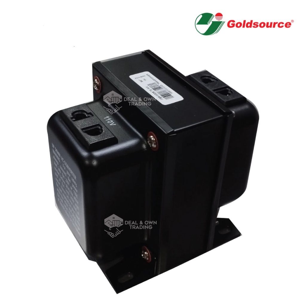 Goldsource TC-300 Step Up Step Down Transformer 300 Watts | Shopee ...