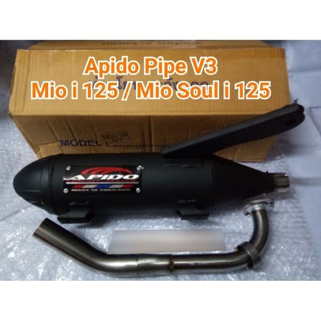 Apido V3 for Mio Soul I 125/Mio i 125 Chicken Power Pipe | Shopee ...