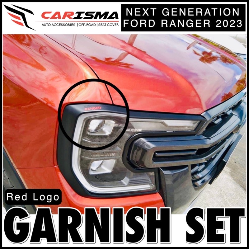 NEXT GENERATION FORD RANGER 2023 GARNISH SET MADE IN THAILAND (ford ...