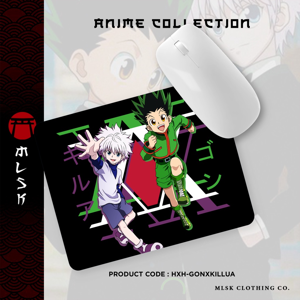 HUNTER X HUNTER ANIME MOUSE PAD GON KILLUA ANIME MOUSE PAD | Shopee ...