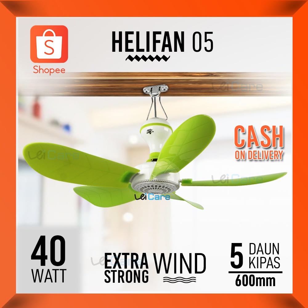 Arashi Helifan 05 AR 228 Hanging Fan 25 Watt Extra Strong Wind 5 Blades ...