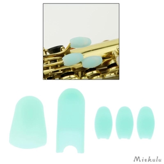 1 Set Saxophone Silicone Thumb Rest Cushions Palm Key Pads Finger ...