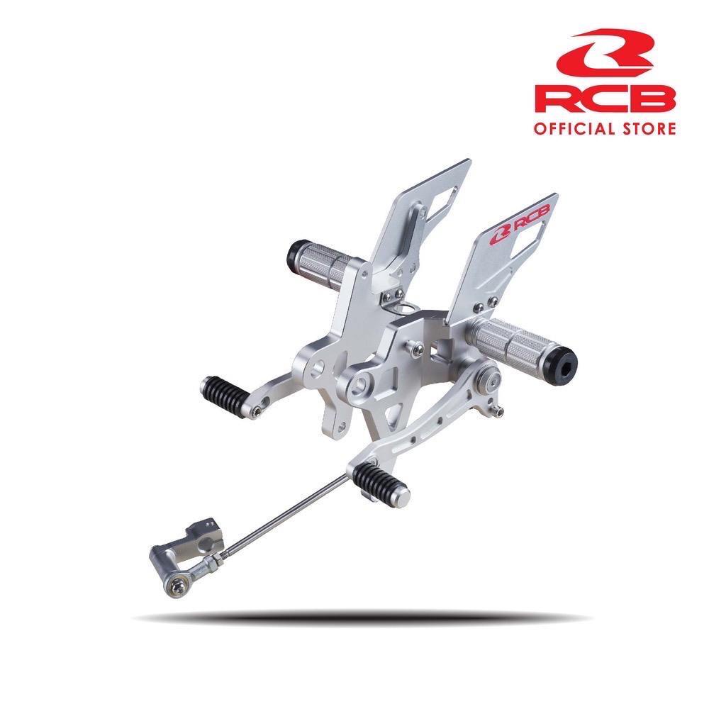 ( RS150 ) RCB RACING BOY SINGLE FOOTREST S2 V2 FULL SET ...