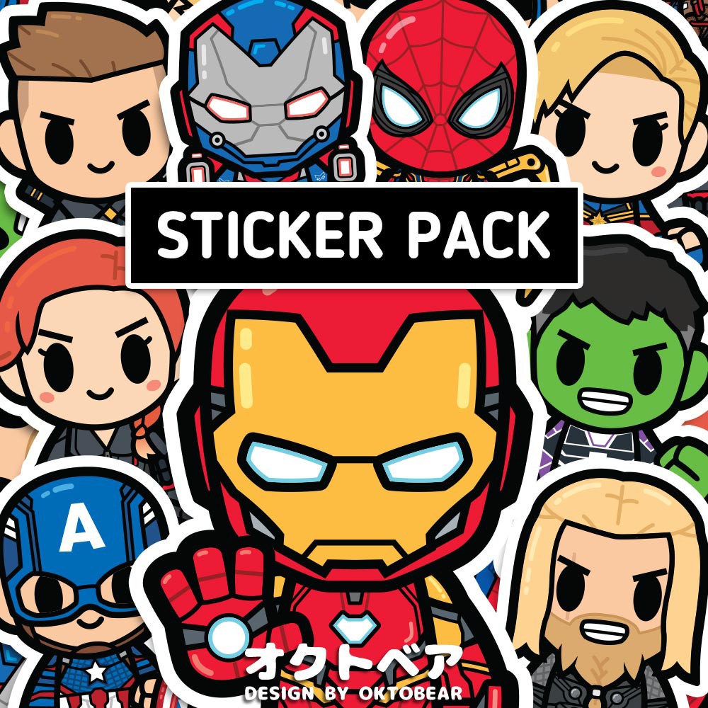 Endgame Avengers Vinyl Sticker | Shopee Philippines