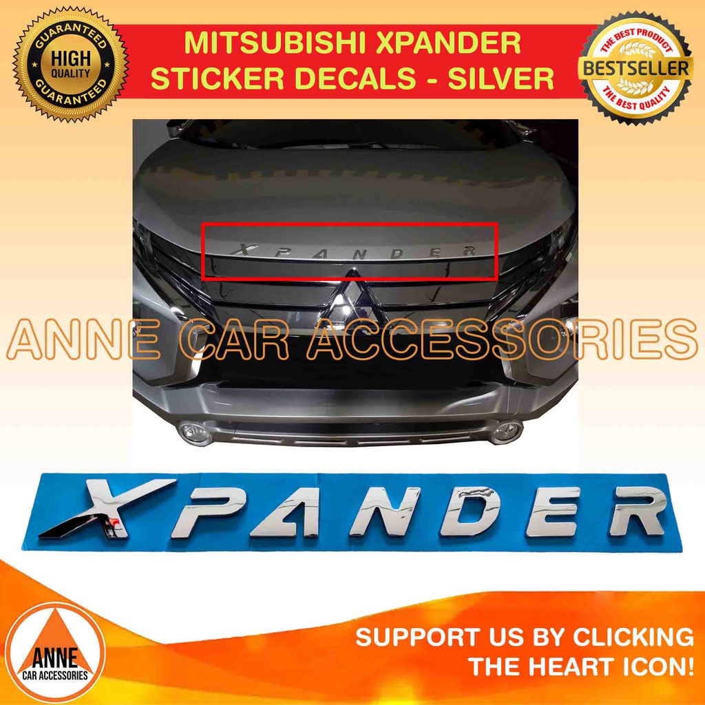 Car Hood Emblem Sticker for Xpander Cross 2018 - 2023 Decals / Bonnet ...