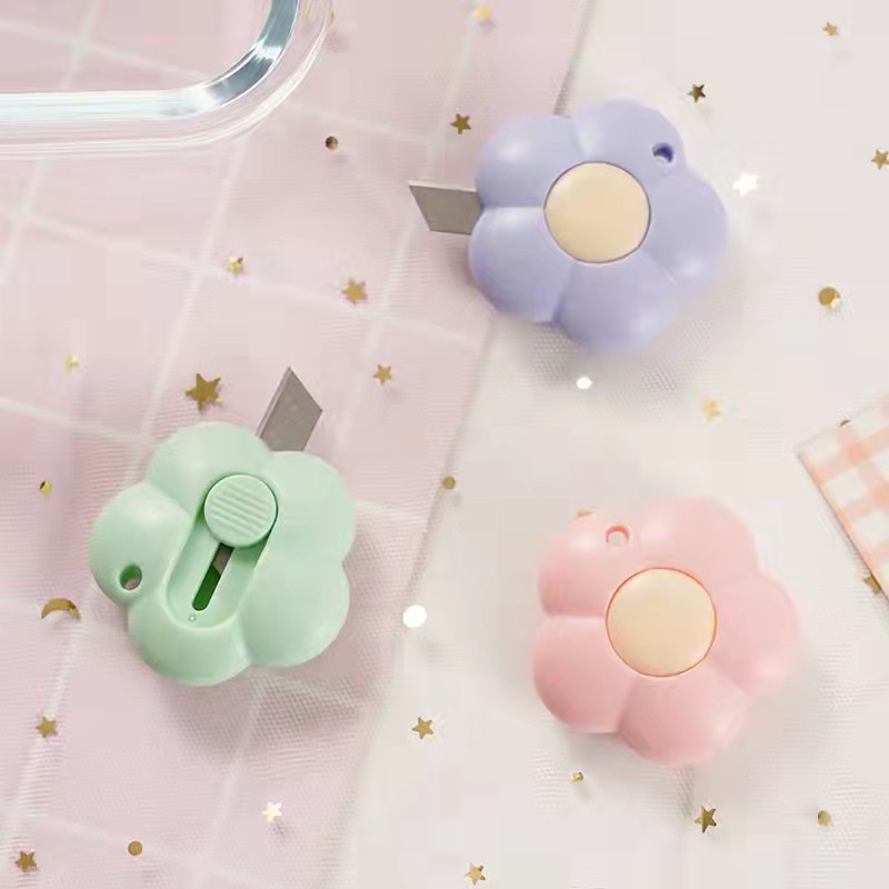 Cute Little Flower Mini Parcel Cutter Journal Sticker Cutting Tool ...
