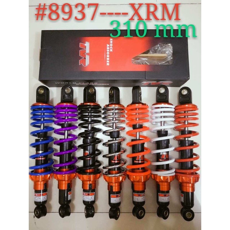 rear shock for xrm/wave/smash size310mm（one pair） | Shopee Philippines