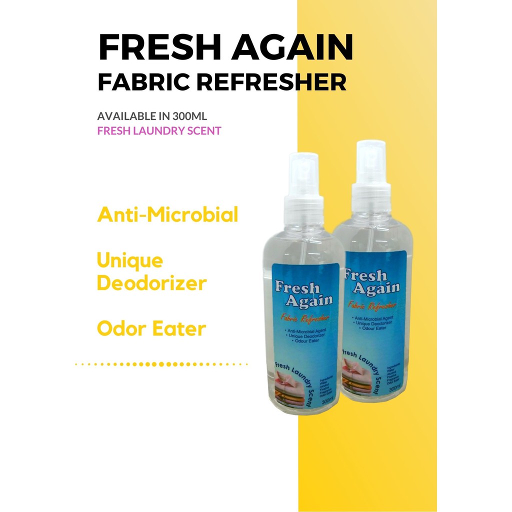 300ml Fresh Again Fabric Refresher | Shopee Philippines