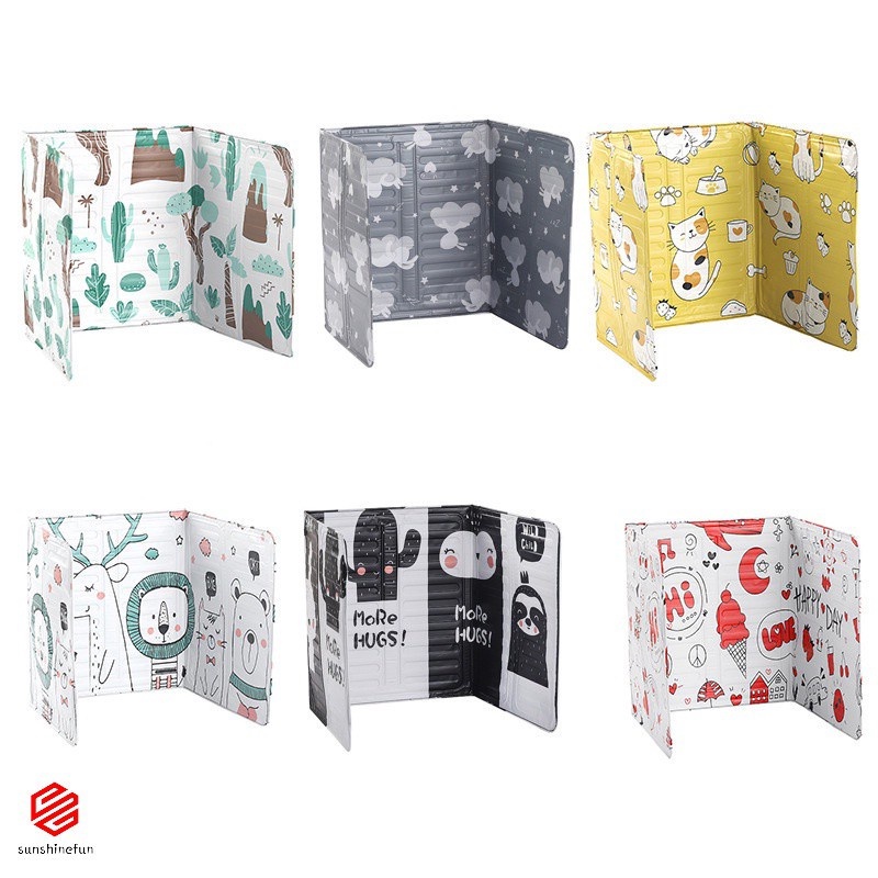 Cartoon pattern kitchen grease aluminum foil insulation block ...