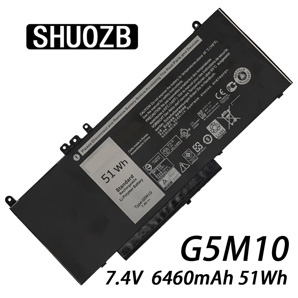 New Laptop Battery G5M10 for DELL Latitude E5250 E5450 E5470 E5550 ...