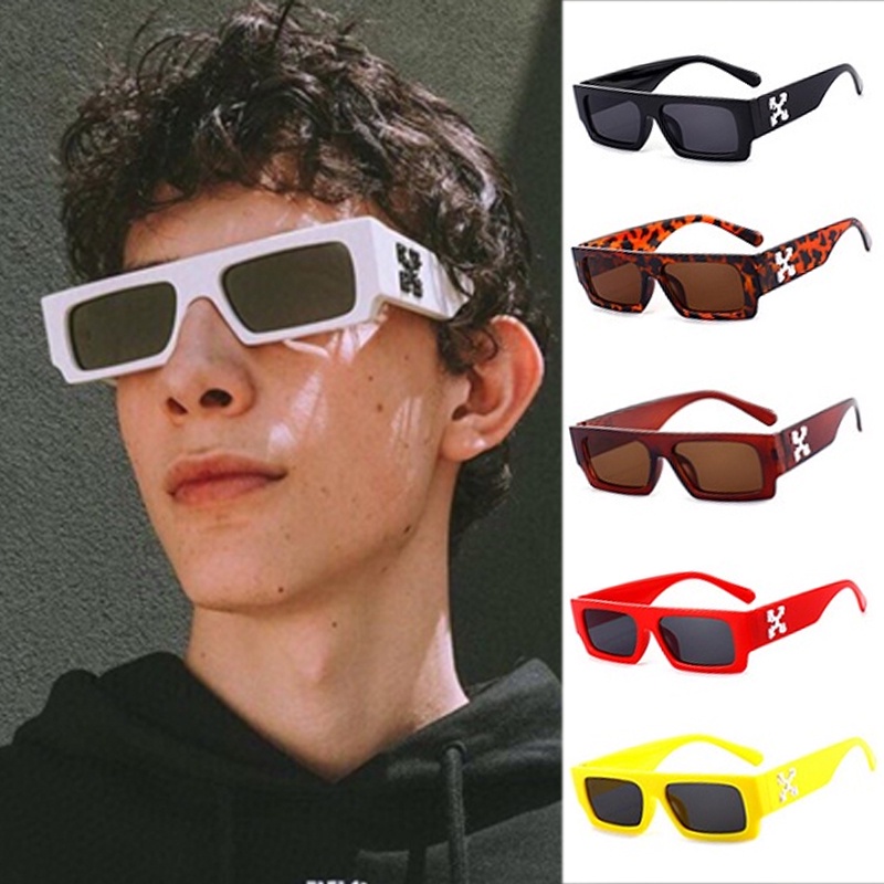 New X-print Sunglasses for Men and Women Small Square Glasses Punk ...