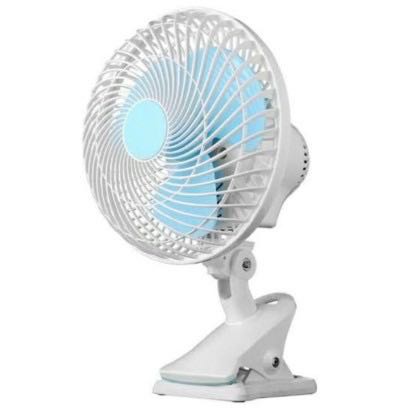 PinSan Three-blade spiral electric fan wind speed adjustment, clip-on ...