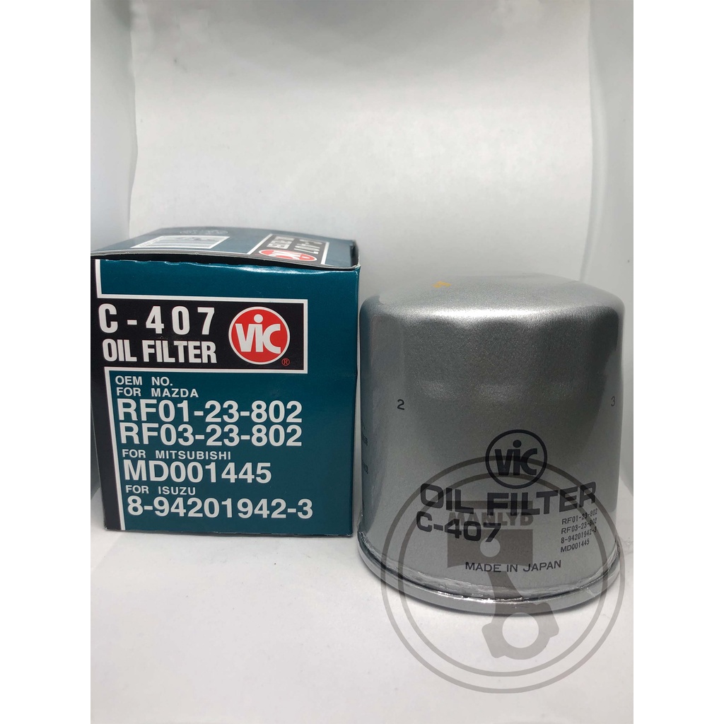 VIC OIL FILTER C- 407 MITSUBISHI | Shopee Philippines