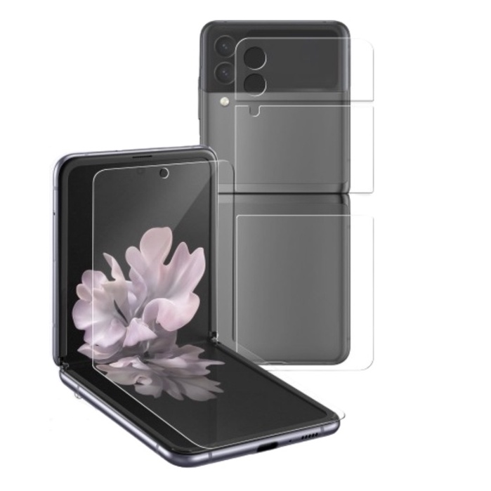 Samsung Galaxy Flip 3 5G 360 TPU Screen Guard Protector Clear ...